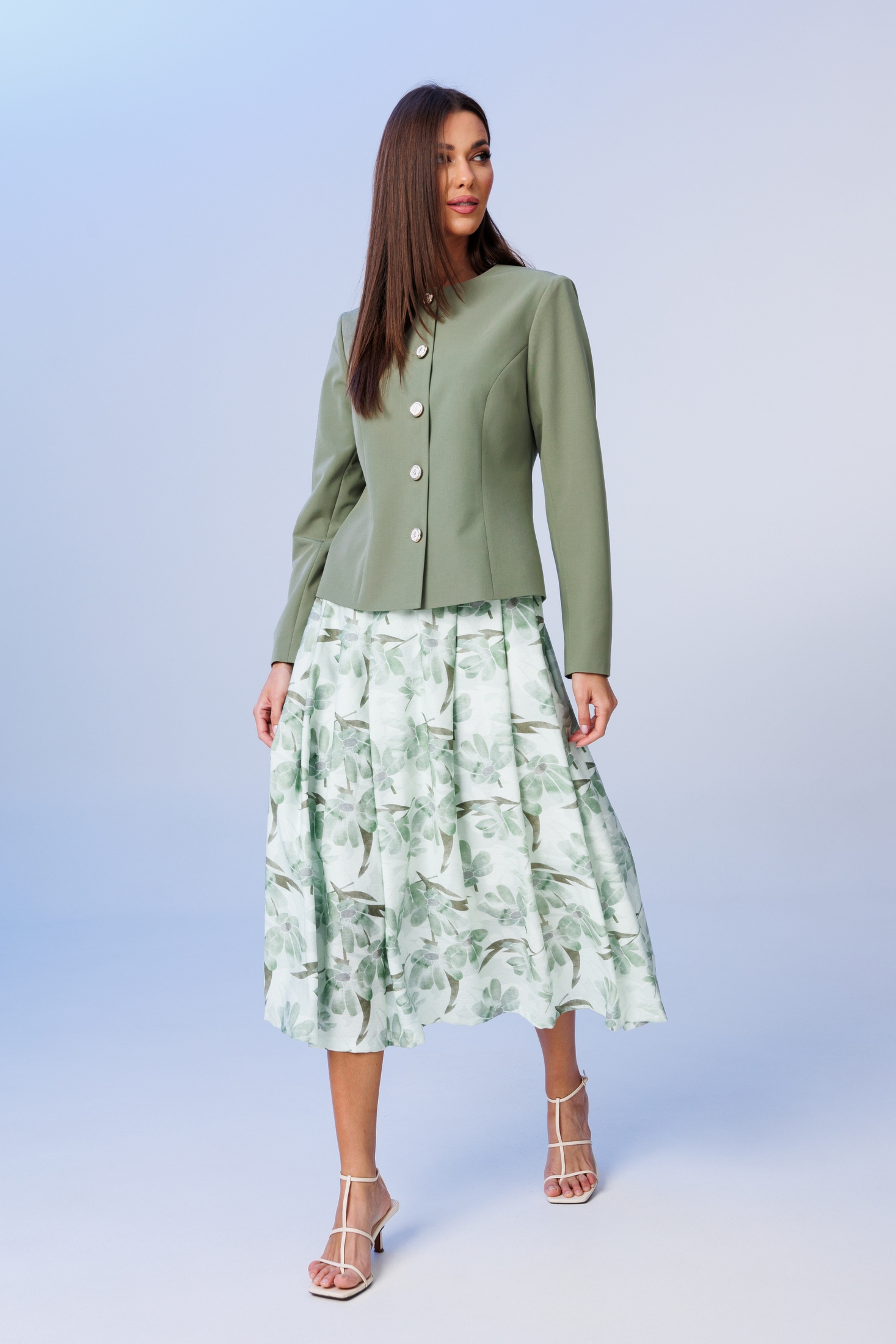 Костюм с юбкой 1077 Lars Style купить в интернет магазине Велесмода